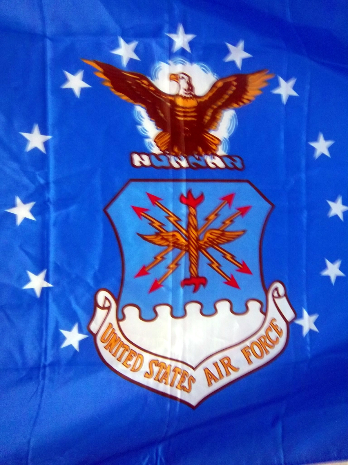 United States Air Force wall banner flag tapestry 5 x 3 feet w grommets ...