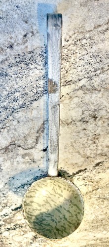 Antique Granite ware Ladle Dipper Scoop Gray Speckle Farmhouse Decor ...