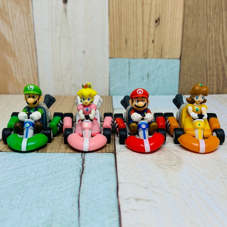 Nintendo 2008 Mario Kart Wii Pullback Car Set All 10 Types | eBay