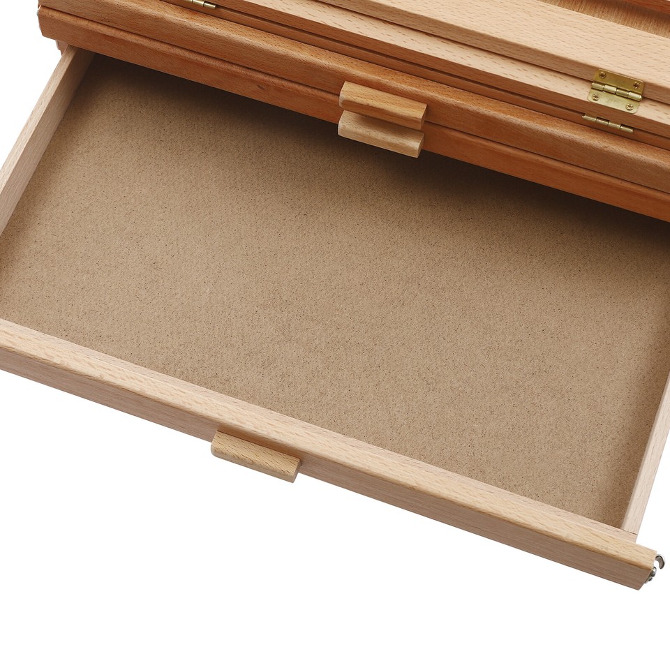 Wooden Painting & Drawing Table Foldable Easel Painting Board Stand w ...