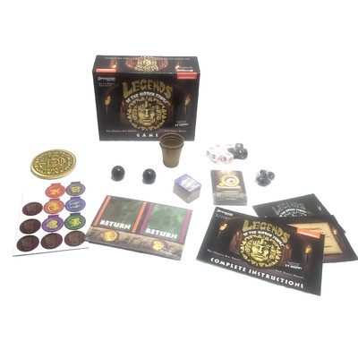 Legends of the Hidden Temple Board Game Nickelodeon Retro 90s Pressman ...