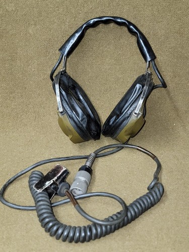 Cold War US Army Astrocom Headset with Shirt Clip | eBay