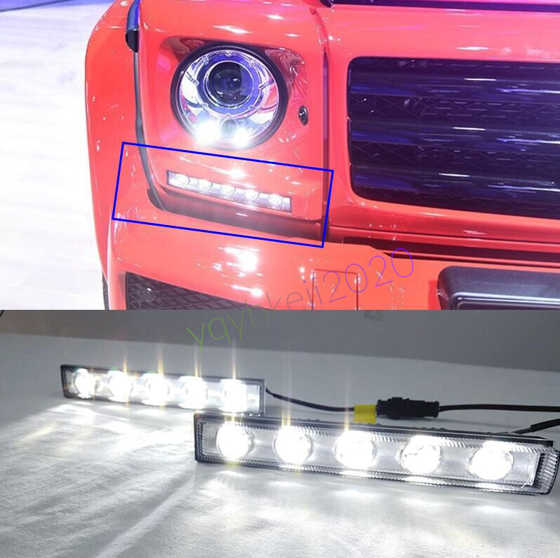 Fog Lamp For Mercedes Benz W463 G-Wagon G63 G550 2013-2018 Daytime ...