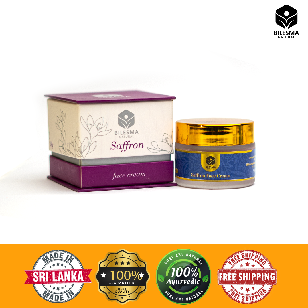 Bilesma Natural Saffron Face Cream - Illuminate Your Skin Naturally 50g ...