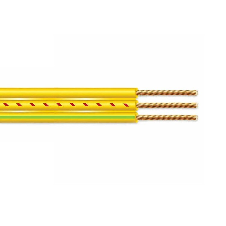 8/2 With Ground Flat Yellow Submersible Cable Well Pump Wire (50 Amp ...