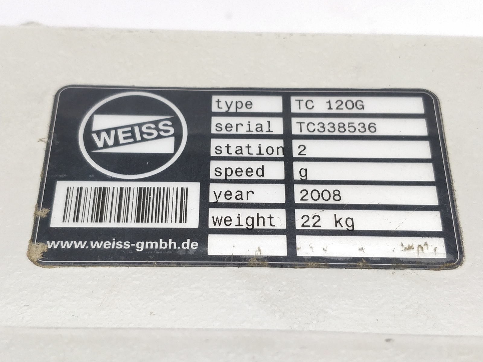 Weiss TC 120g Rotary Indexer Table Year 2012 TC120G for sale online | eBay
