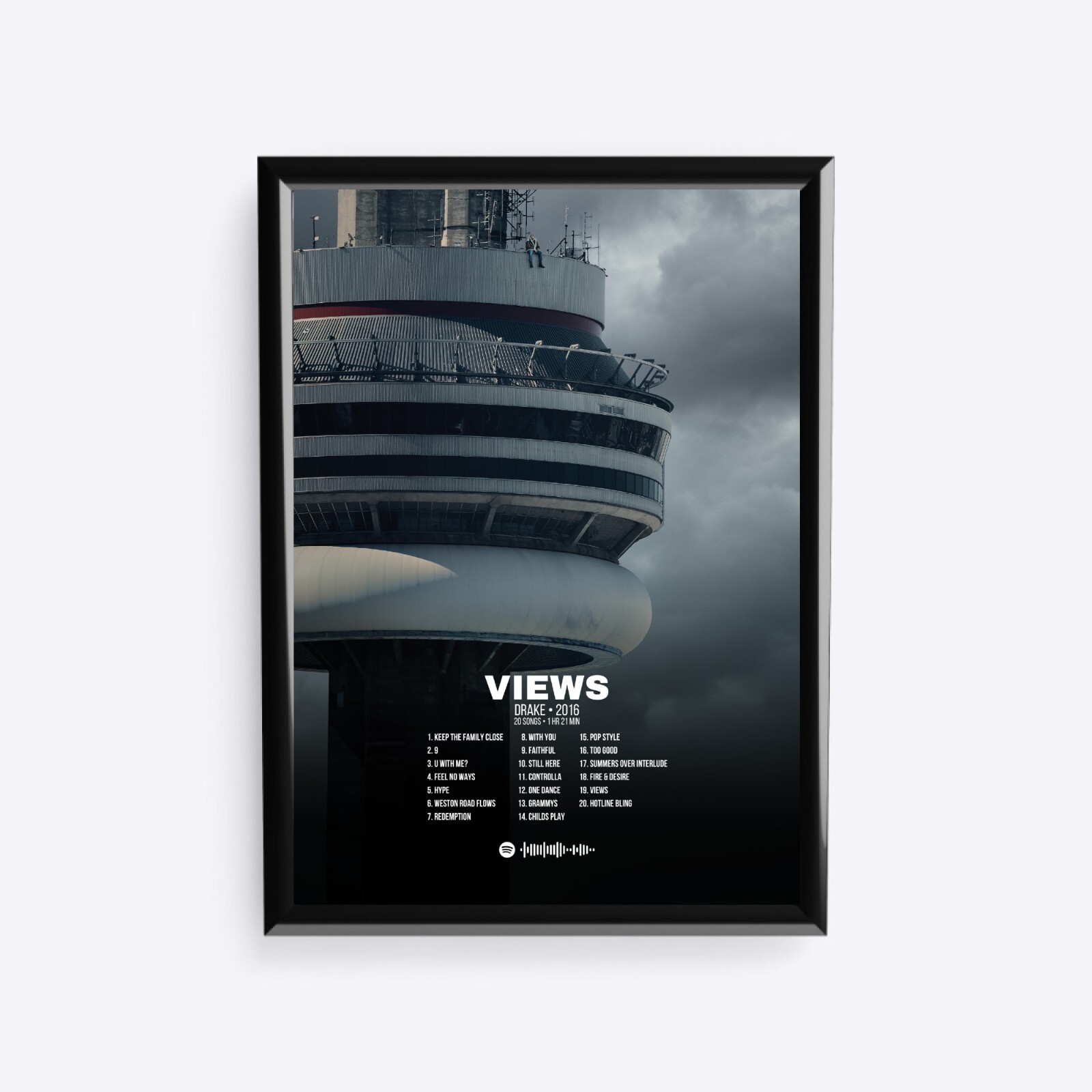 Drake album posters music collection wall art prints home décor gift A2 ...