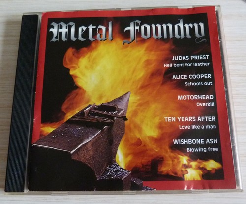 CD ALBUM COMPILATION METAL FOUNDRY VOL 2 JUDAS PRIEST MOTORHEAD 14 ...