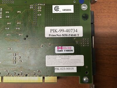 Pika Primenet MM P4040 T PIK-99-40734 PCI Enterprise Telephony ...