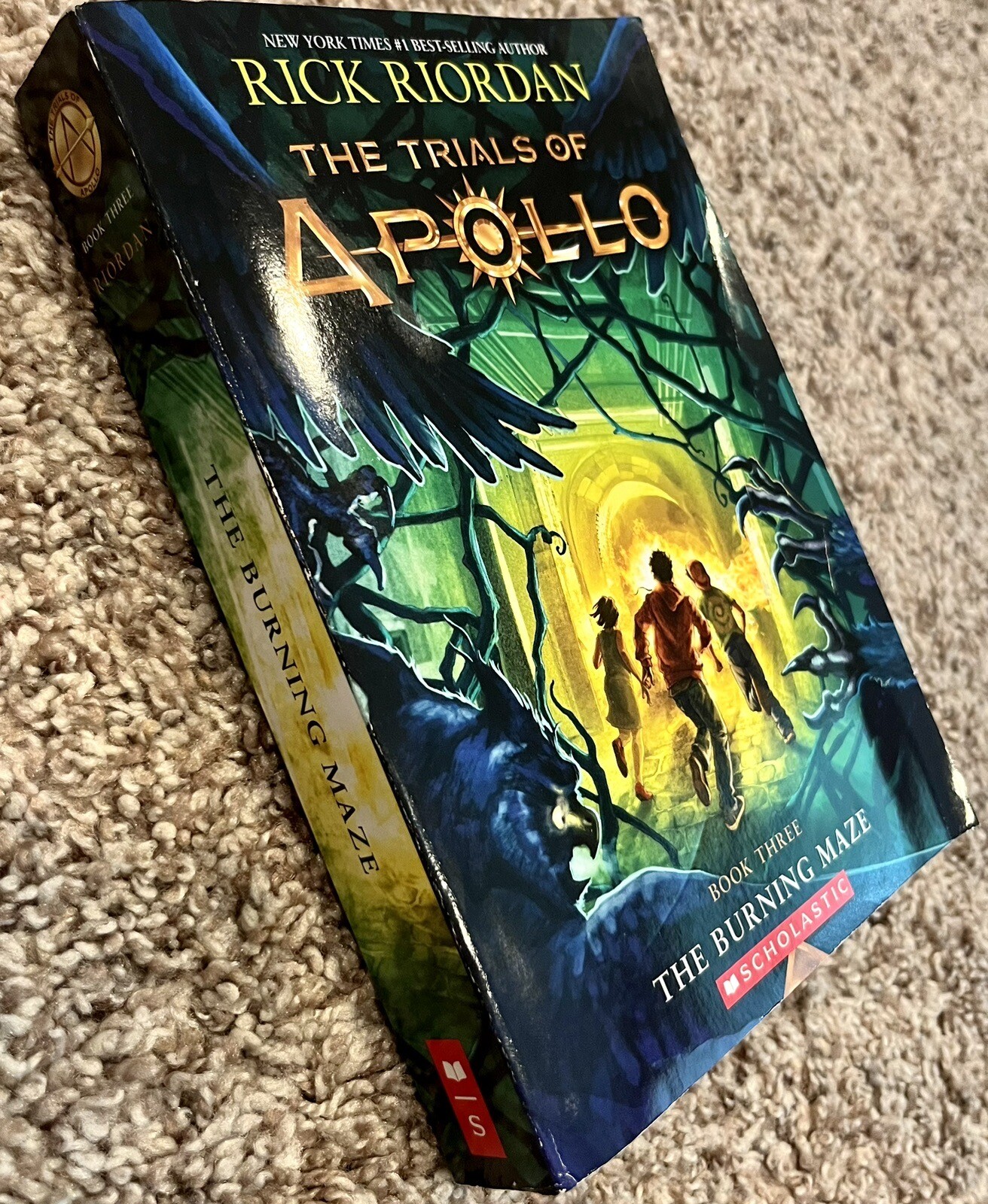 Brand New The Burning Maze The Trials of Apollo Book 3 Rick Riordan ...