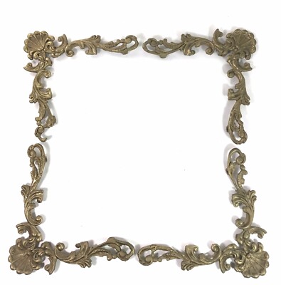 Metal Decorative Edges Picture Frame Enhancements Cabinet Embellishment ...