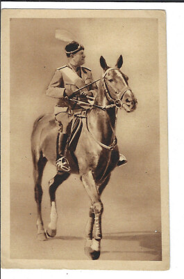 Italian Military Fascismo Propaganda Mussolini on Horseback Postcard | eBay