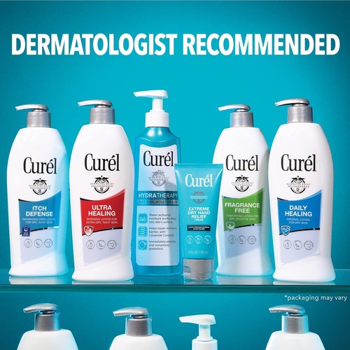 Curel Daily Healing Hand and Body Lotion, Moisturizer Nourishes Dry ...
