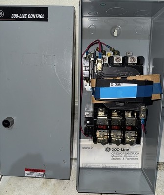 GE CR306E1 NIB Size 3 Starter Nema 1 Enclosure 230V Coil | eBay