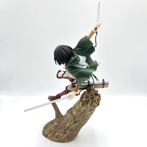 35CM Mikasa Ackerman Attack on Titan AoT Anime Cute Figure Girl PVC IN ...
