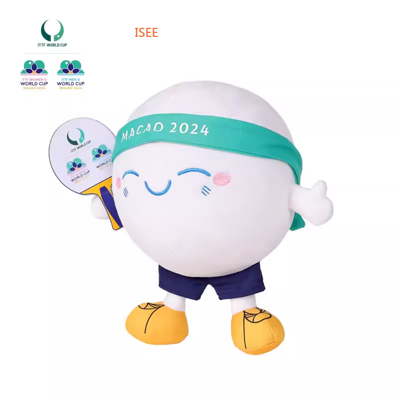 ITTF World Cup 2024 Table Tennis Mascot Plush Doll Official authentic ...