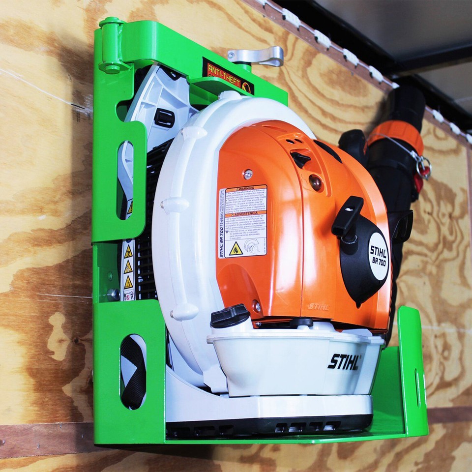 Green Touch Industries 2 Position Line Trimmer Rack & Backpack Leaf ...