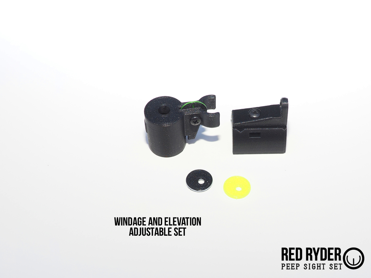 Daisy Red Ryder/ Buck 105 Peep Sight Set - Elevation and Windage ...