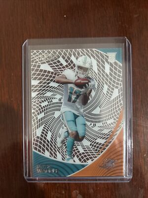 2021 Panini Chronicles Clear Vision Jaylen Waddle Rookie Miami Dolphins ...