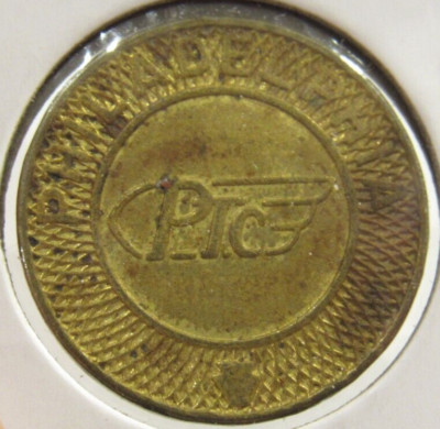 Vintage Philadelphia, PA PTC Transit Bus Token - Pennsylvania #4 | eBay