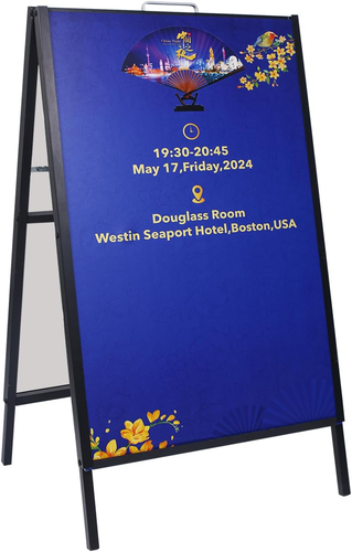 24X36 Poster Board a Frame Sign Holder - Outdoor Sandwich Board for ...