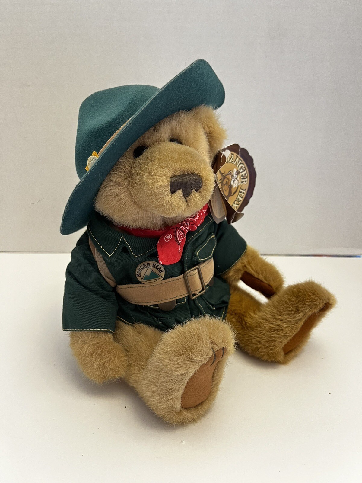 Ranger Rex's Forest Friends "Ranger Rex" Bear Plush Jointed 12" with ...