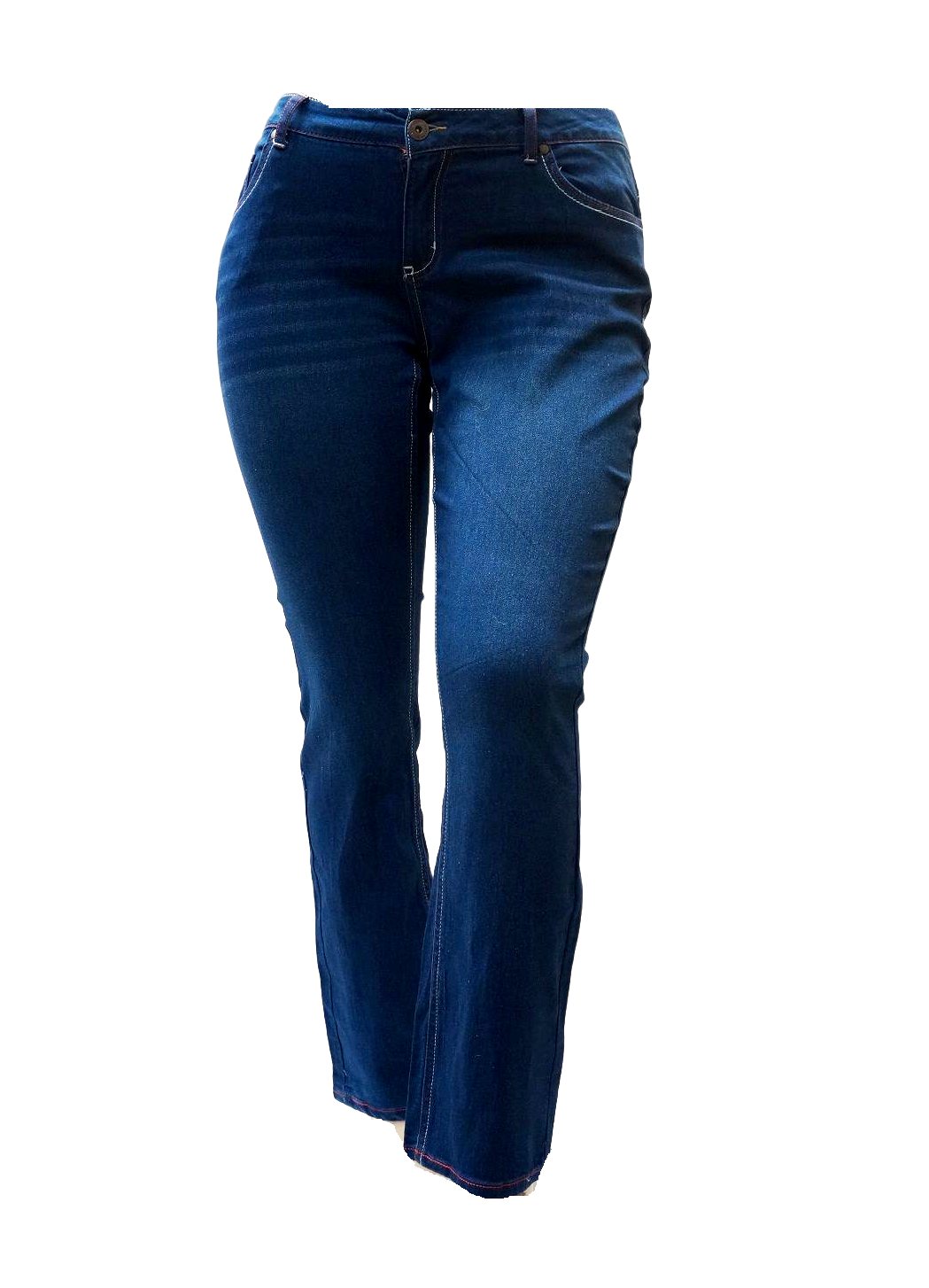 Jean's Denim handcrafted Womens Rhinestone Plus Size Stretch Bootcut ...