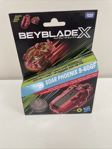 Beyblade 90011169 X Soar Phoenix 9-60GF Deluxe String Launcher Set G65 | eBay