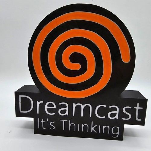 Sega Dreamcast "It's Thinking" LED Sign | eBay