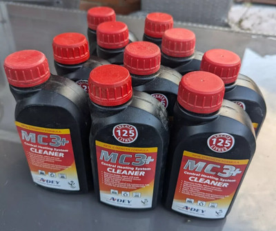 10 X ADEY MC3+ CENTRAL HEATING SYSTEM CLEANER 500ML BOTTLES | eBay
