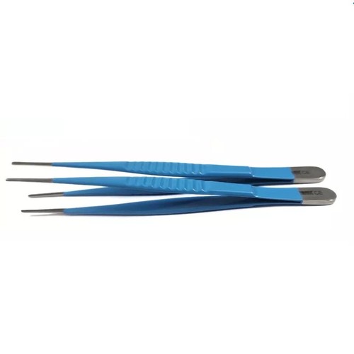 DeBakey Tissue Forceps Set of 4 Pcs 18 & 22cm With 2mm Tip Insulated ...