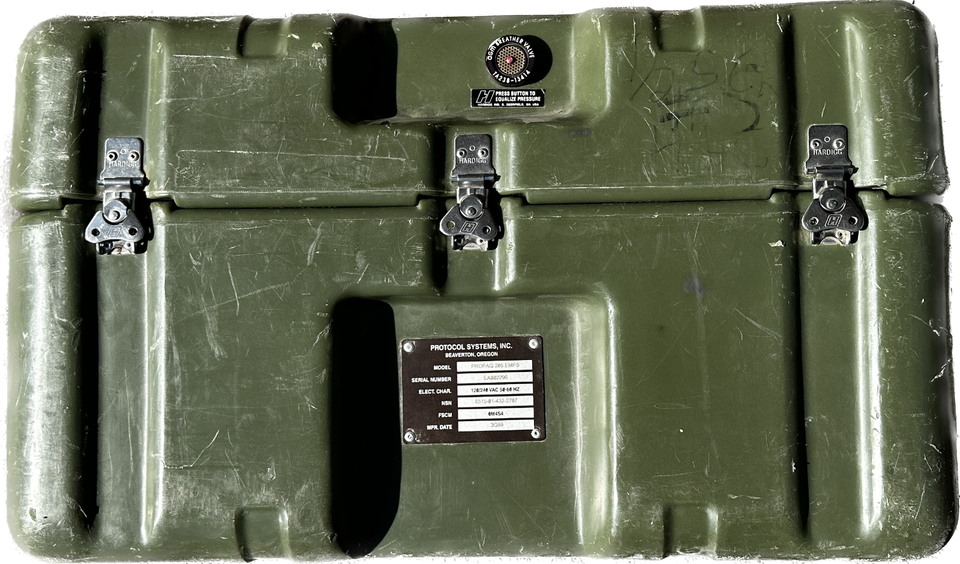 US Army Hardigg Military Case Outdoor Camping Box Humvee Transportbox ...