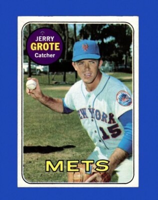 1969 Topps #55 Jerry Grote - New York Mets - 071 - 🔥⚾🔥 | eBay