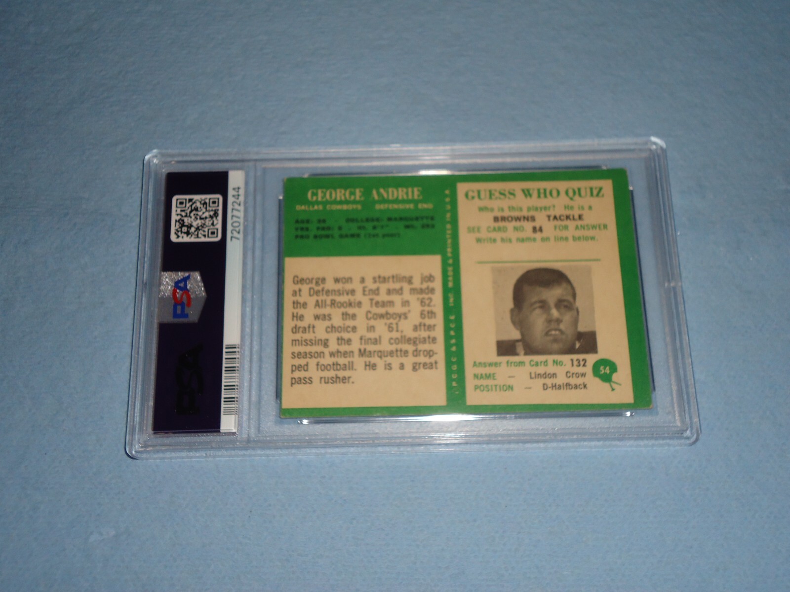 1966 Philadelphia - #54 George Andrie (RC) for sale online | eBay