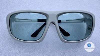 Innovative Optics Gi1 Laser Protective Eye Glasses, 701 White Frame | eBay