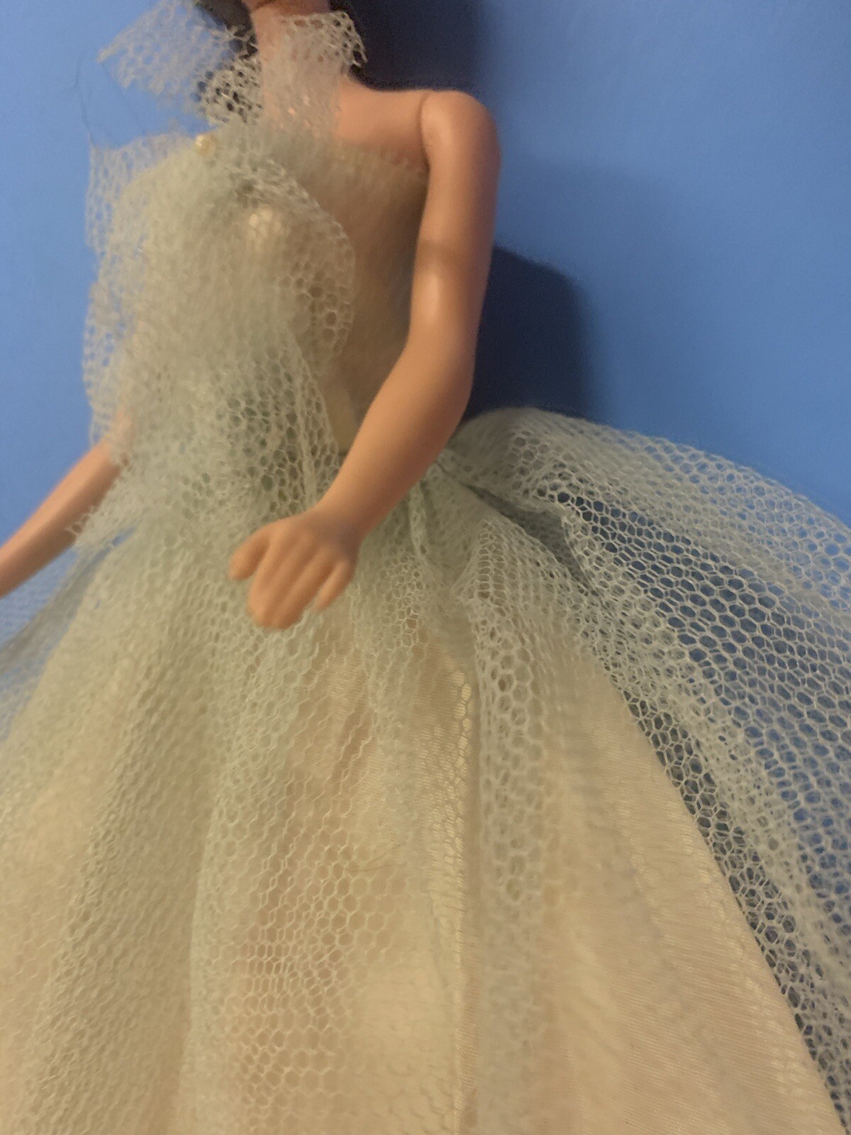 Vintage Barbie Premier Togs Gown Fab Lu Bild Lilli tulle Pearls NO DOLL ...