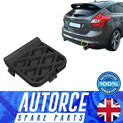 Rear Bumper Tow Towing Hook Eye Cover For Ford Focus Mk3 Mk4 Hatchback ...
