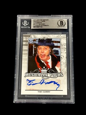 Tim Curry The Rocky Horror Picture Show 2017 Leaf Signed Autograph ...