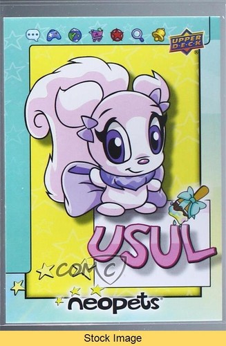 2022 Upper Deck Neopets Weekly Baby Paintbrush Usul #17B READ 1hc | eBay