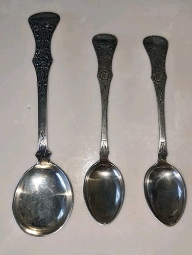 Vintage Magnus Aase Norway 830S Silver Bow Spoons X3 | eBay