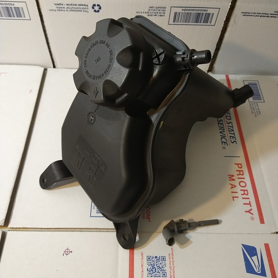 Coolant Reservoir Overflow Expansion Tank and Level Sensor and Cap ...