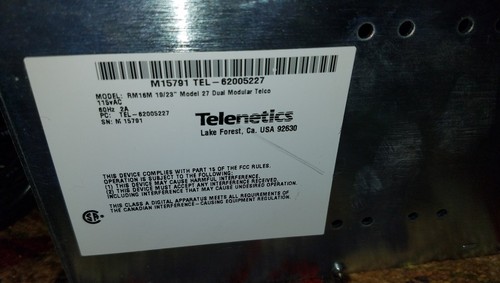 Raymar Telenetics Motorola RM16M 19/23" M15791b | eBay