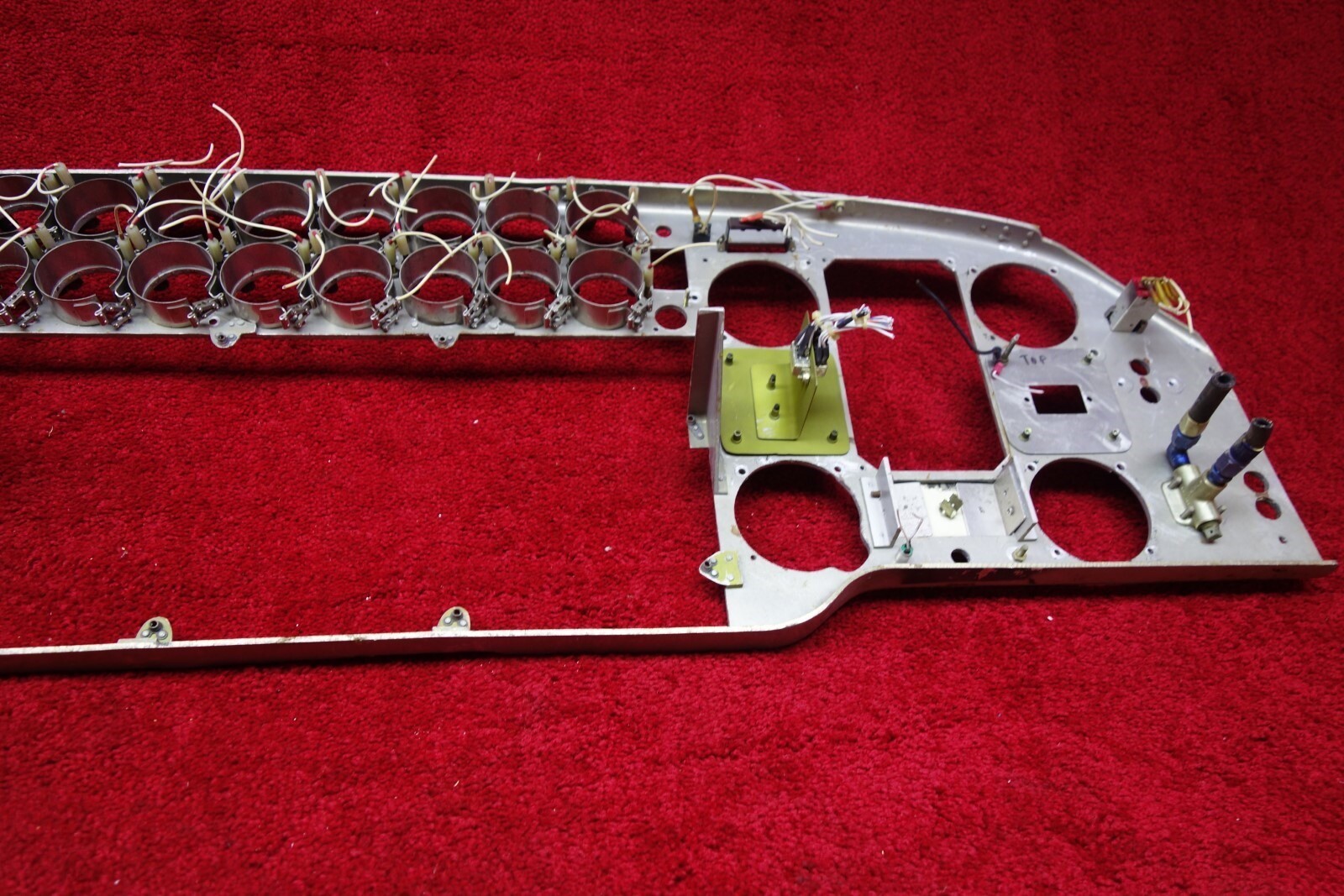 Beechcraft 65-A90 King Air Instrument Control Panel PN 50-324297 | eBay