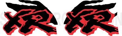 Honda XR650L XR100 XR200 XR250 XR350 XR400 XR500 XR600 Tank Decals | eBay