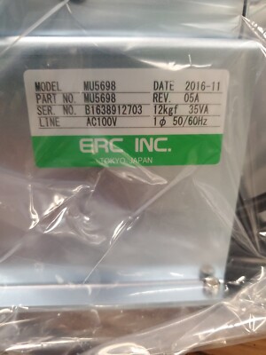 Erc Inc Model MU5698 with Iwaki Air Pump and regulator tank - Make ...