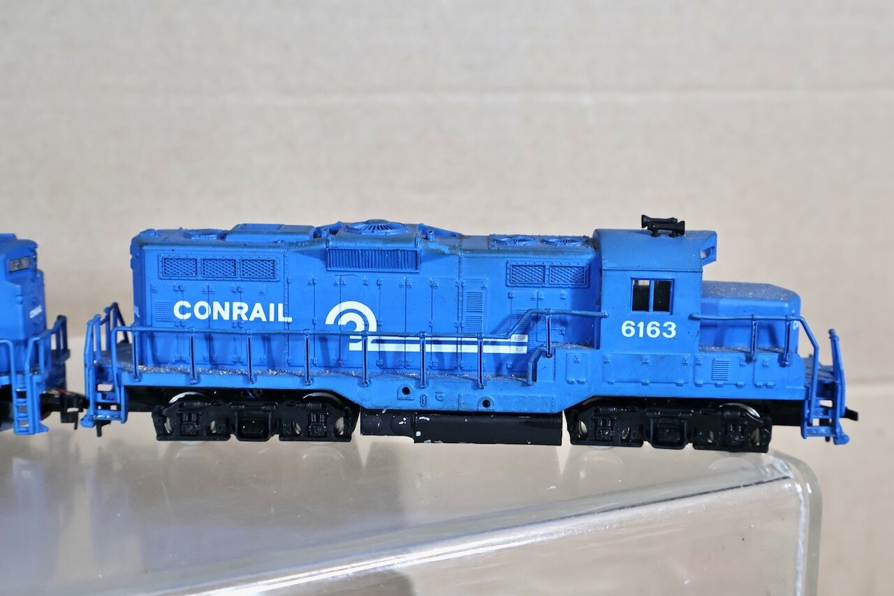 MODEL POWER MEHANO HO CONRAIL SD-45 & ALCO C-430 LOCOMOTIVE SET og ...
