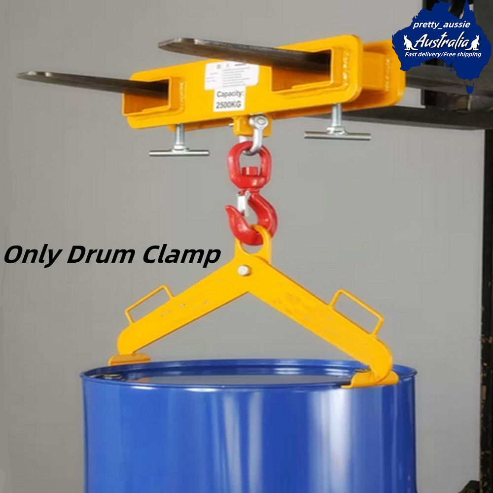 Drum Lifter 600kg Capacity Vertical Drum Clamp for Plastic and Metal ...
