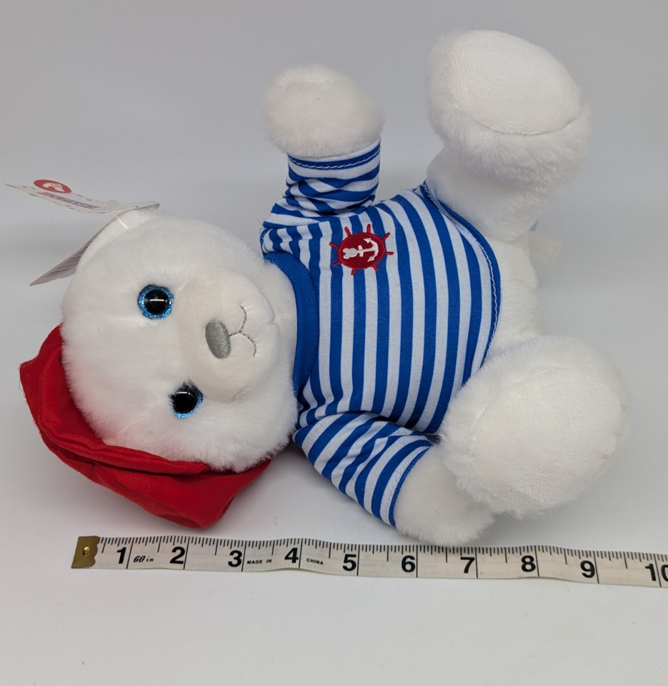 Gipsy France Plush Teddy Bear 9" French Sailor Nautical Paris Stuffed ...