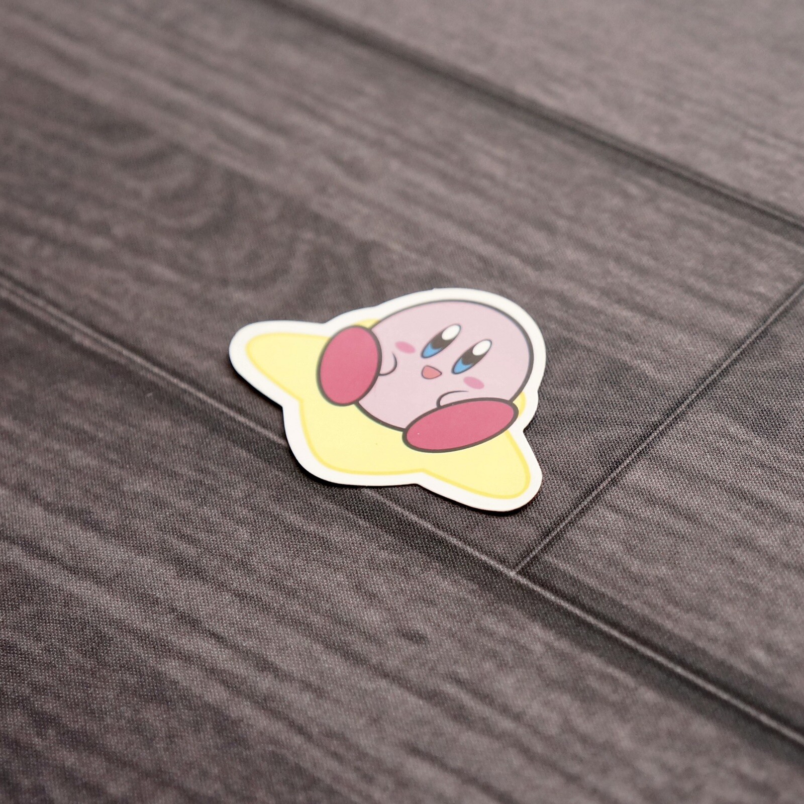 Kirby | Sitting Star Kirby Sticker Decal Only | Great For Bottles ...