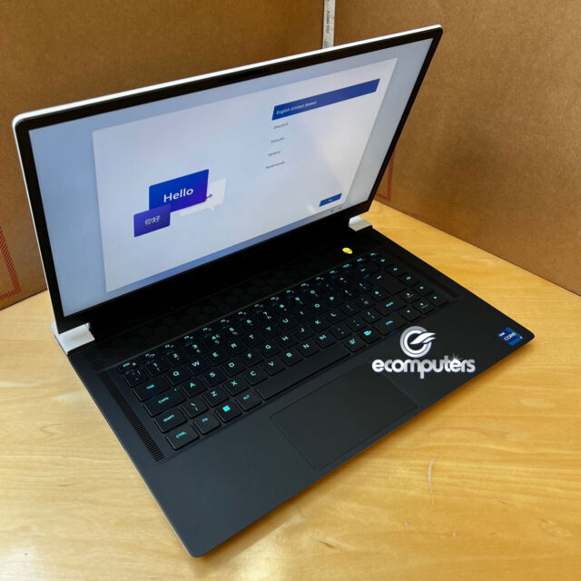 Alienware X15 R1 15.6 in. (2TB SSD, Intel Core i9-11900H, 4.90GHz, 32GB ...